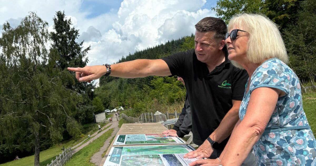 Cwmcarn Forest Drive ‘safe’ says Ruth Jones MP after visit - Ruth Jones ...